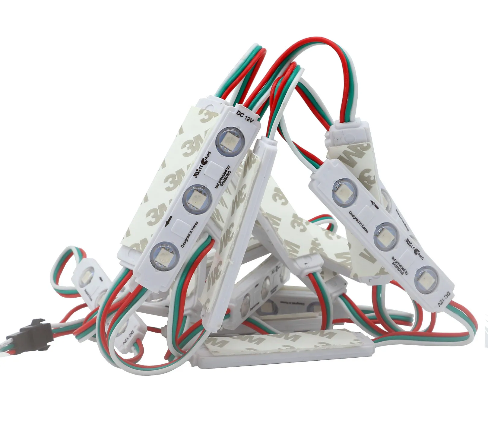 20pcs-1-5W-Chip-DC-12V-WS2811-RGB-LED-Pixel-Light-Module-IP68 ...