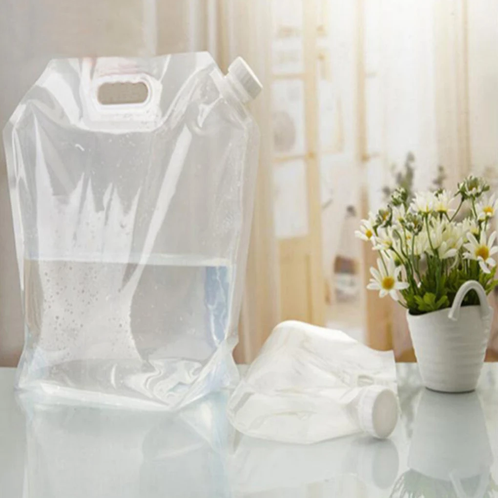 SAC D'HYDRATATION,10L white--Sac'eau de Camping Portable pliable, conteneur de 5-10l, randonnée ...