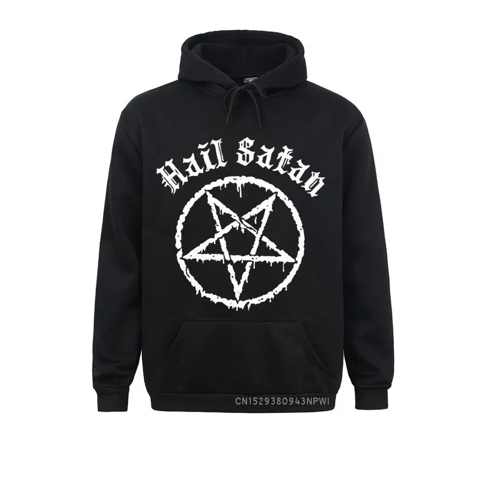 Hail Satan Hoodie Pentagram Rock Goth Unholy Satanic 펑크 이모 대안 선물, 탑 패션 ...