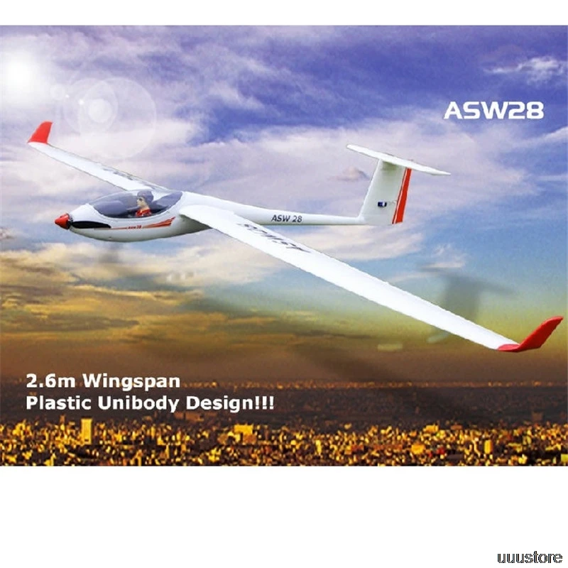 Volantex ASW28 ASW-28 2600mm Wingspan EPO Sailplane Glider RC Airplane ...