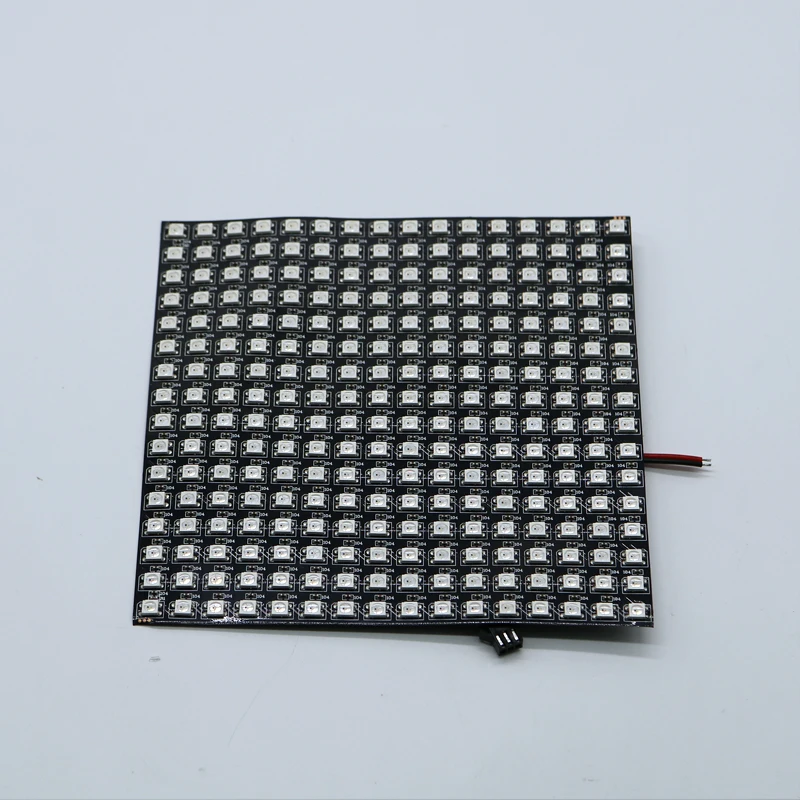 P10mm 16 16 픽셀 256leds 유연한 미니 Led 매트릭스 Ws2812 Ws2812b Dc5v Led Modules