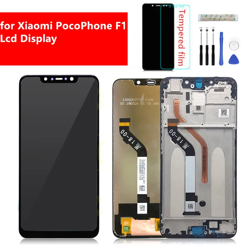 Untuk-Xiaomi-F1-LCD-Display-Rakitan-Digitizer-Layar-Sentuh-dengan-Frame ...