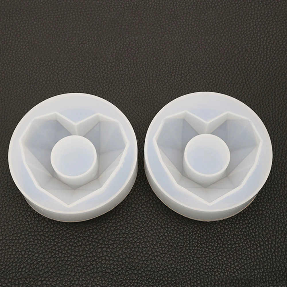 Moule,Silicone plante Pot moules forme artisanat Polygonal coulée savon ...