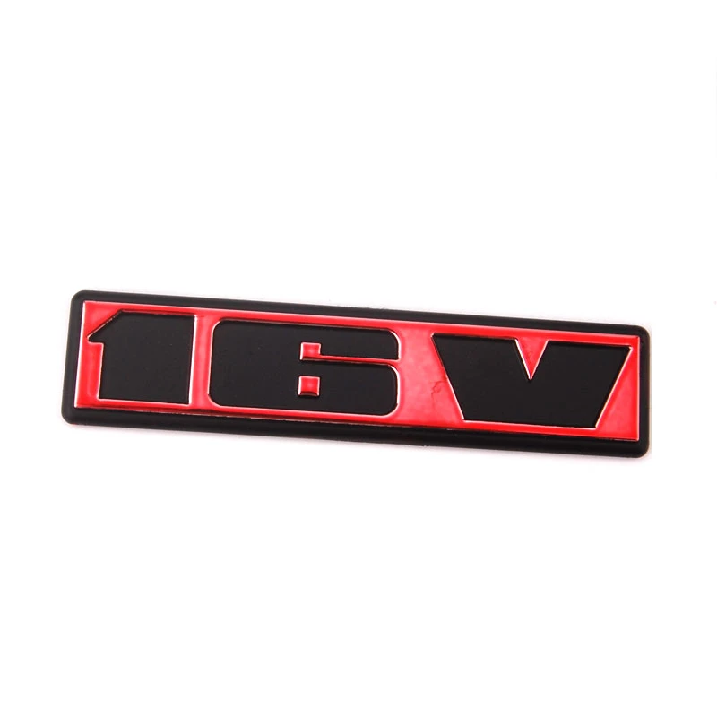 Car ABS Red 16V Badge Emblem fit For VW Rabbit Golf Jetta Gti Mk3 ...