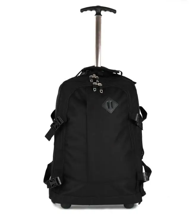 Men Travel trolley rucksack Rolling Luggage backpack bags on wheels ...