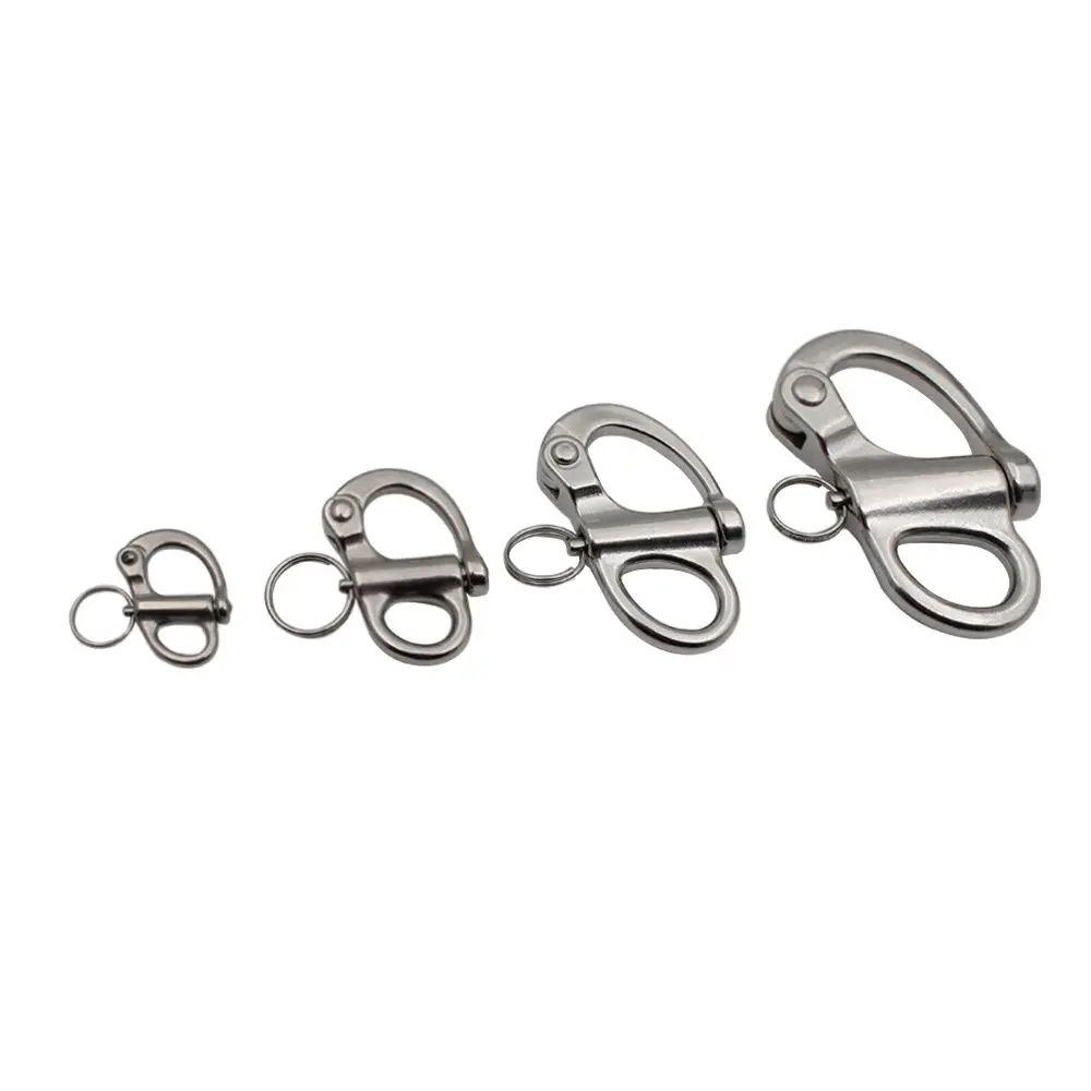 10pieces/lot 304stainless steel 69mm spring snap shackle bag ...