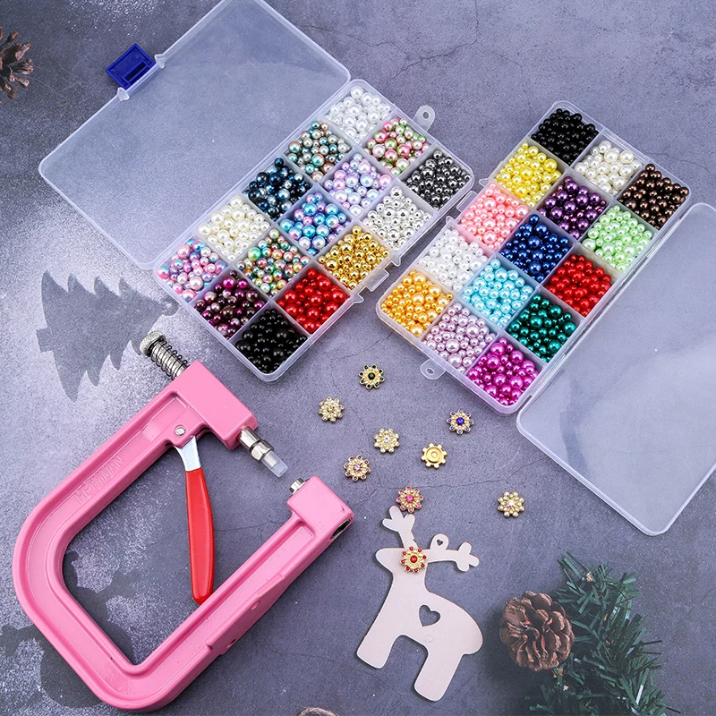 Hand Press Pearl Setting Tools | Pearl Beads Hand Press Pearl - Tools ...