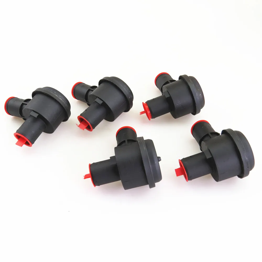 Fhawkeyeq 5 Pcs 1.8 Turbo Overflow Cut-off Diverter Valve For Vw Gti ...