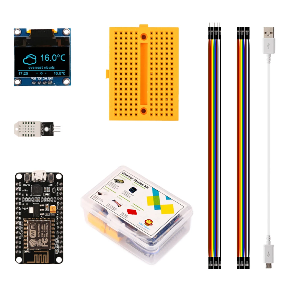 Nodemcu 3 Weather Station Arduino And Iot ESP8266 Weather Station