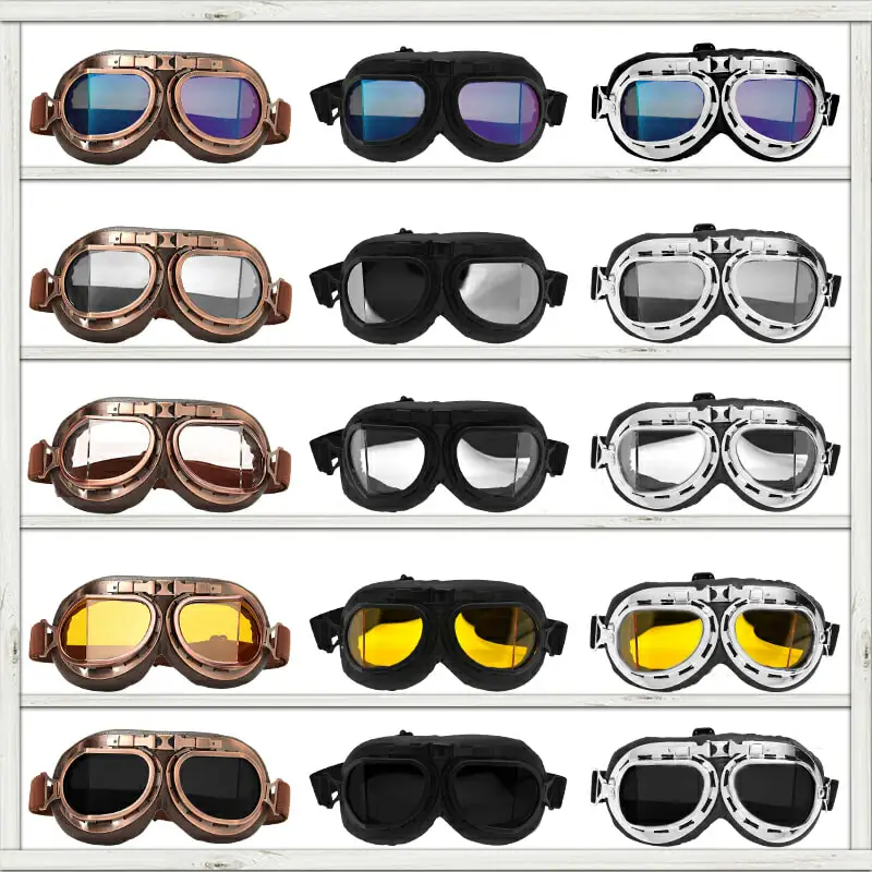 Motorcycle-Glasses-Retro-Helmet-Pilot-Goggles-Motorbike-cycling-glasses ...
