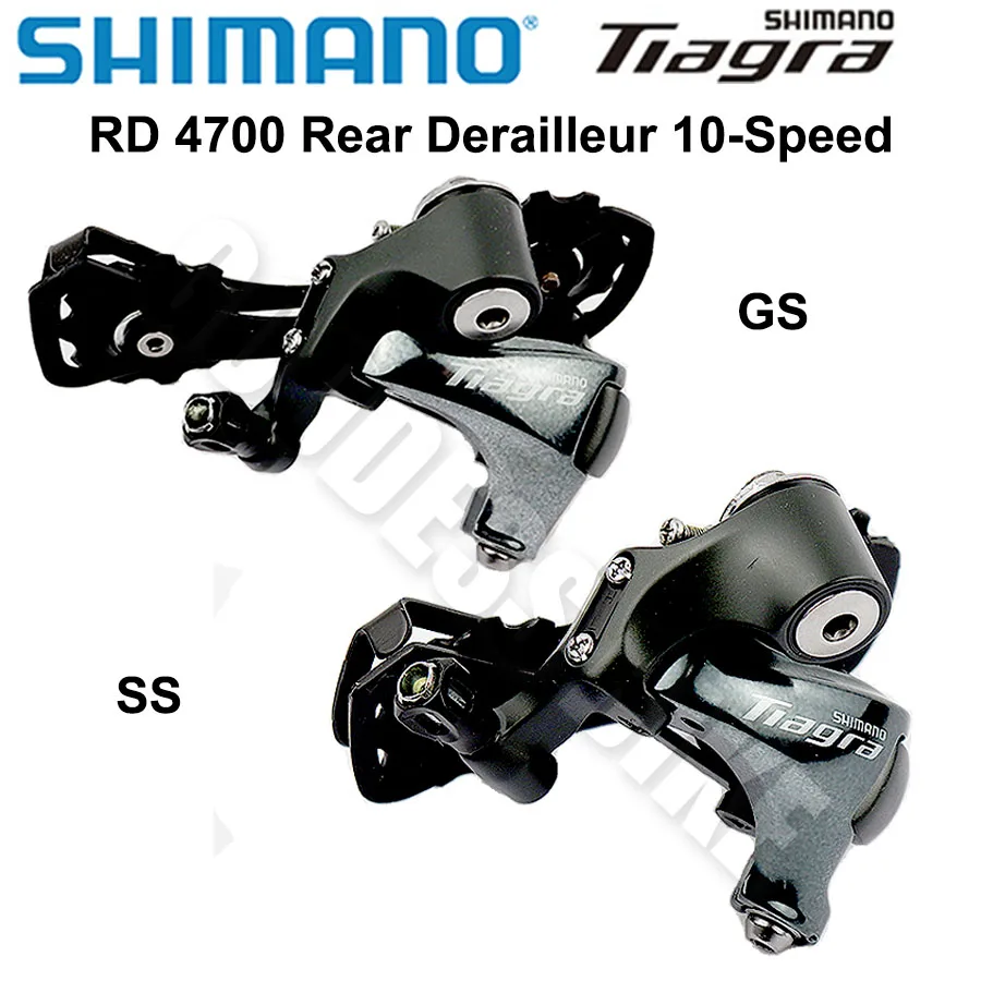 SHIMANO-Tiagra RD 4700 10 단 뒷 변속기, 로드 바이크 RD 4700 SS GS 도로 자전거 변속기 10 단 ...