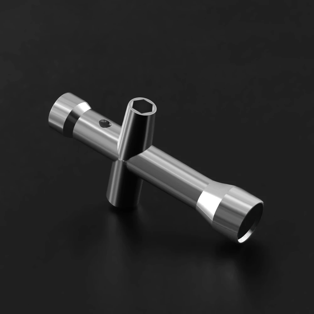 Mini M2 M2.5 M3 M4 Screw Nut Hex Cross Wrench Repair Tool 4 Size Cross ...