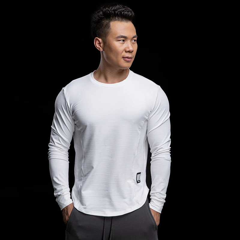 Bodybuilding & Fitness Men's Long Sleeve Compression T Shirt - Men's ...