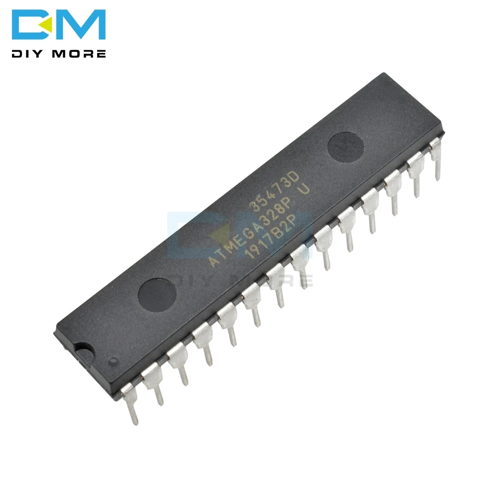 5pcs Atmega328ppu Dip20 Microcontroller With Arduino Uno