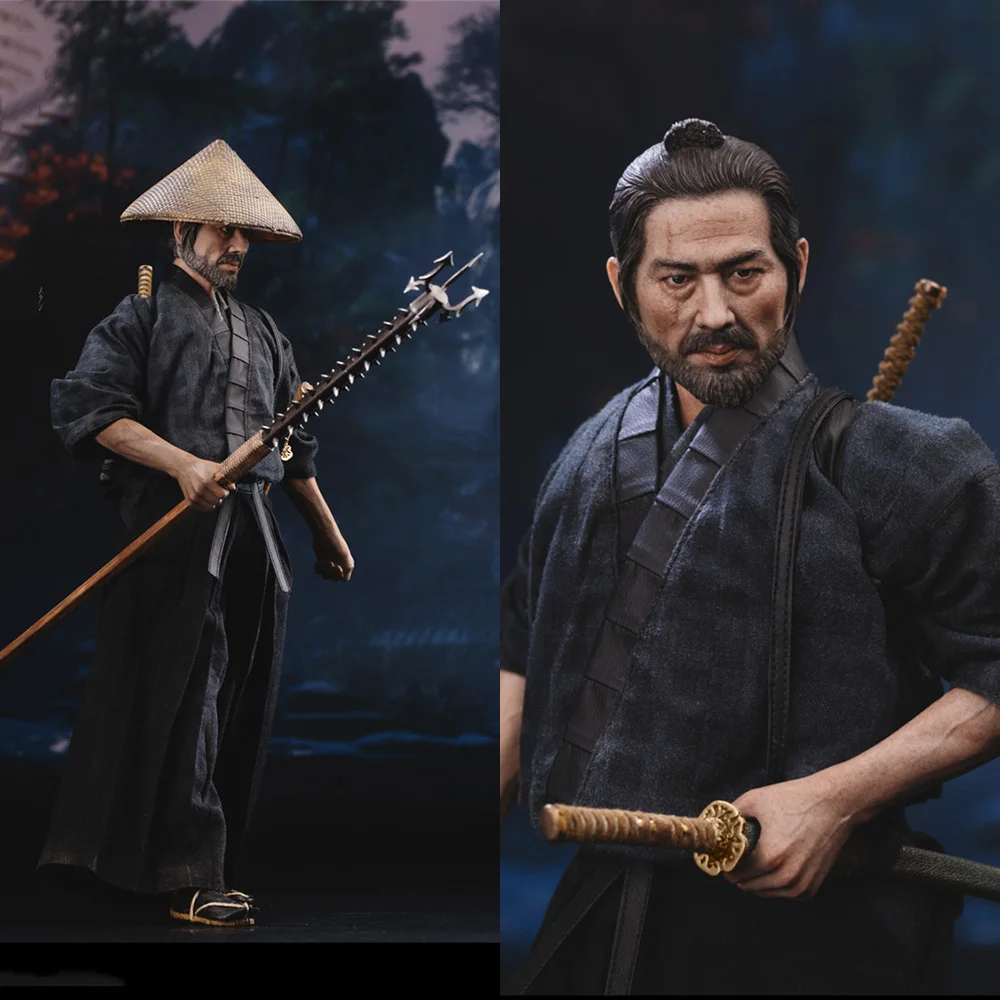 In Stock EX036 1/6 Scale Japanese Samurai Miyamoto Musashi Full Set 12 ...
