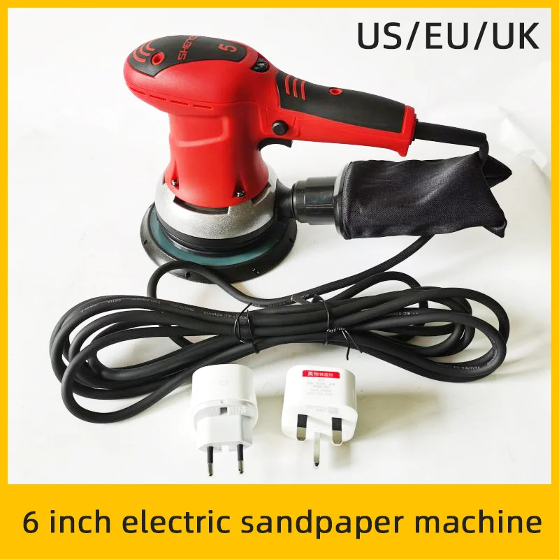Car-Electric-Sandpaper-Machine-6-Inch-Sander-Polishing-Putty-Putty ...