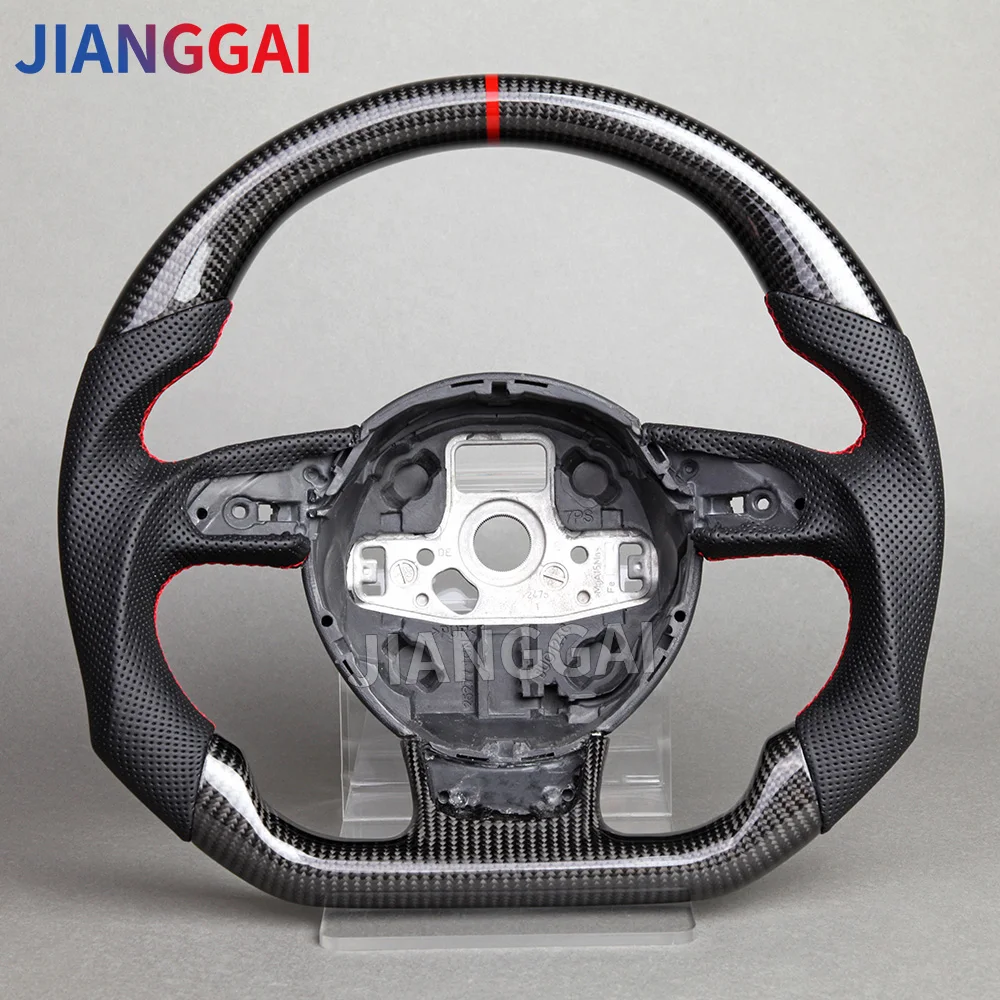 Carbon Fiber Steering Wheel For Audi RS3 RS4 RS5 RS6 RS7 2012 2016 s3 ...