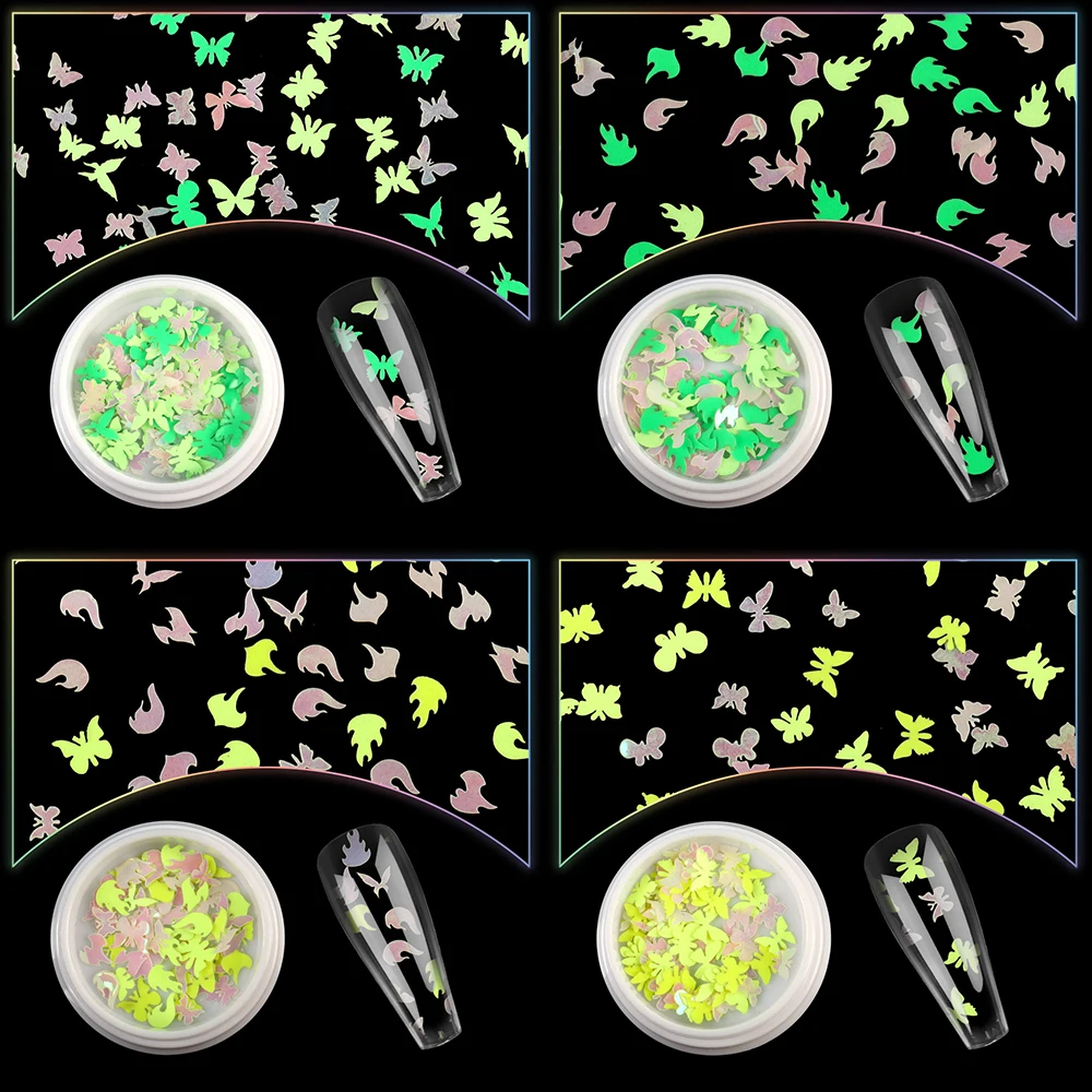 Glowing Butterflies Anime