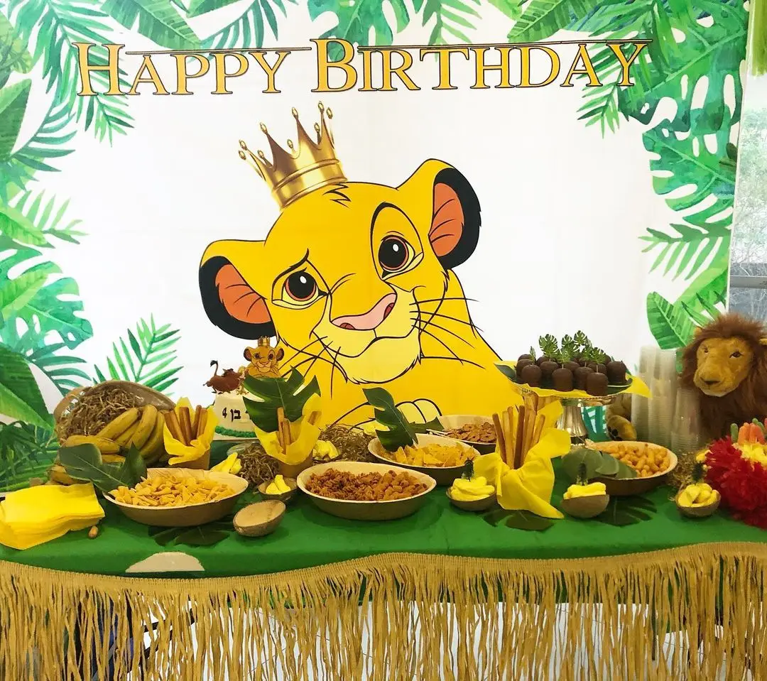 Paper & Party Supplies Party Supplies Lion King Baby Shower Decoration ...
