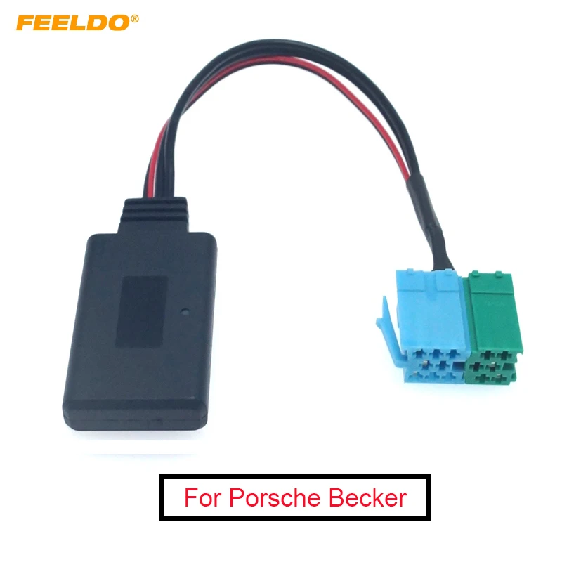 5Pcs Car wireless Bluetooth Audio Music AUX Adapter Interface MINI ISO ...