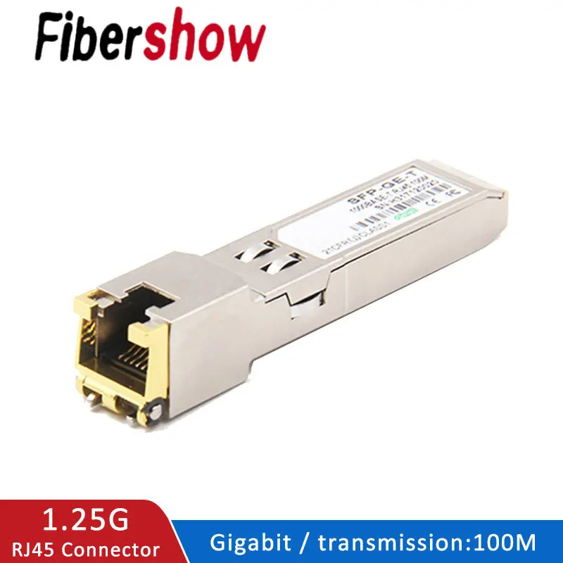 SFP module Ethernet port SFP module RJ45 Switch gbic 10/100/1000M ...