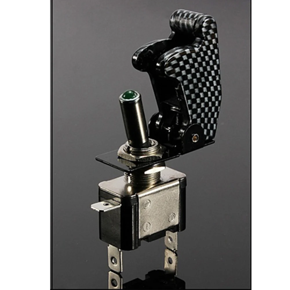 New 12V 20A Red Illuminated LED Toggle Switch Control ON/OFF + Aircraft ...