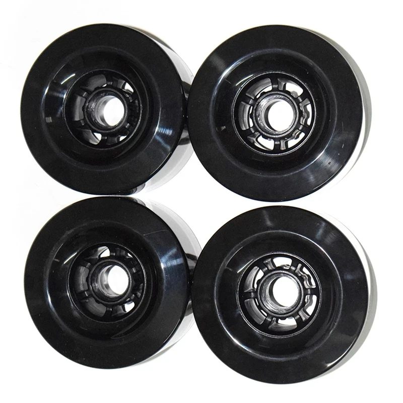 4pcs-97mm-Black-skateboard-Big-wheels-Longboard-wheels-Electrical ...