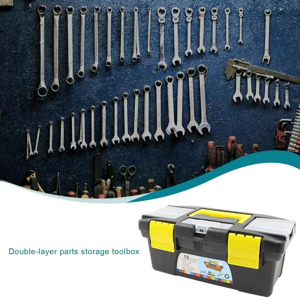10-12-5-Inch-Double-Layer-Tool-Parts-Storage-Box-Protable ...