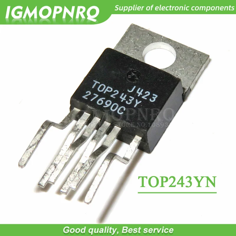 10pcs/lot TOP243YN TOP243Y TOP243 TOP243 TO220 Switching Management IC ...
