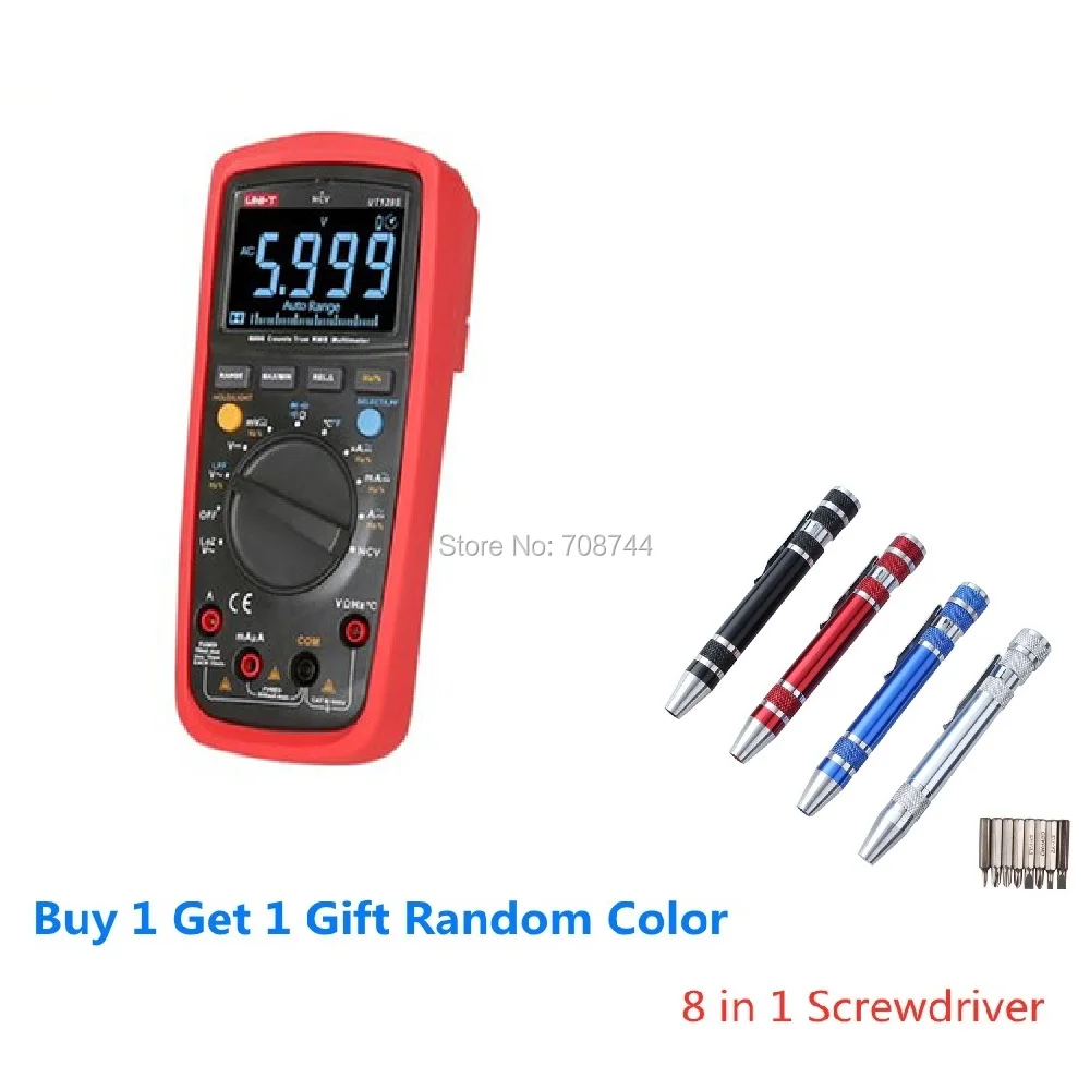 UNI T UT139S True RMS Digital Multimeter, LPF (low pass filter)/LoZ ...