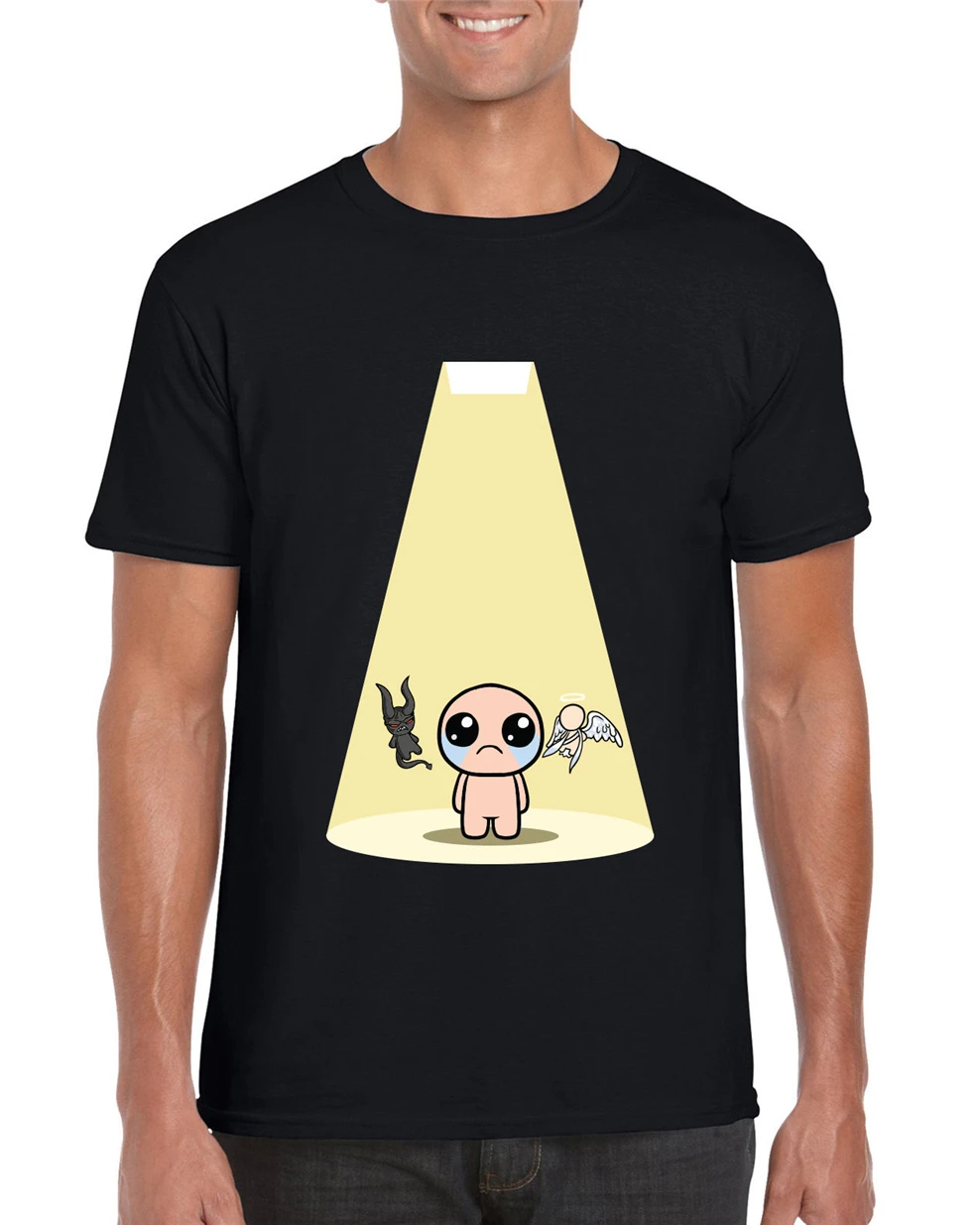 Emperramento de isaac trapdoor jogo inspirado imprimir camiseta de alta ...