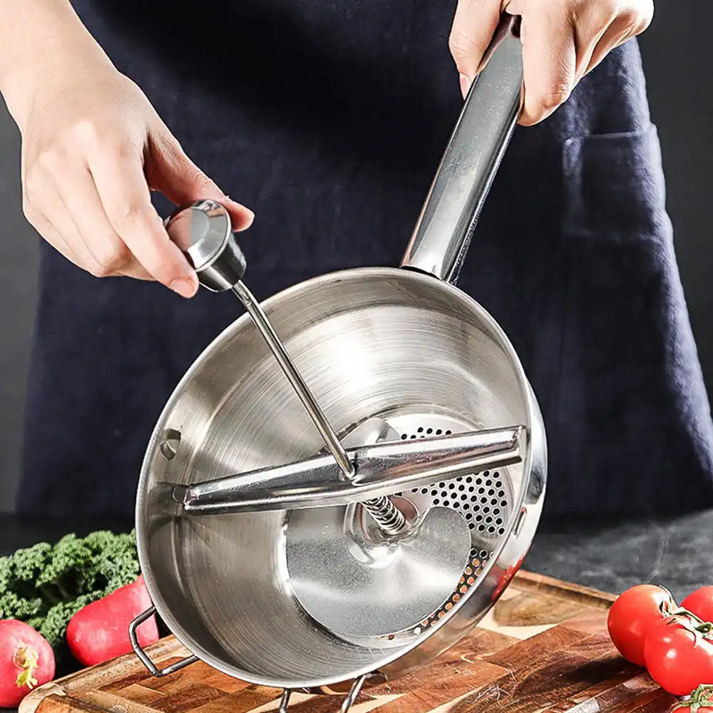 Fruit & Vegetable Tools Potato Masher Potato Stainless Steel Grinder ...