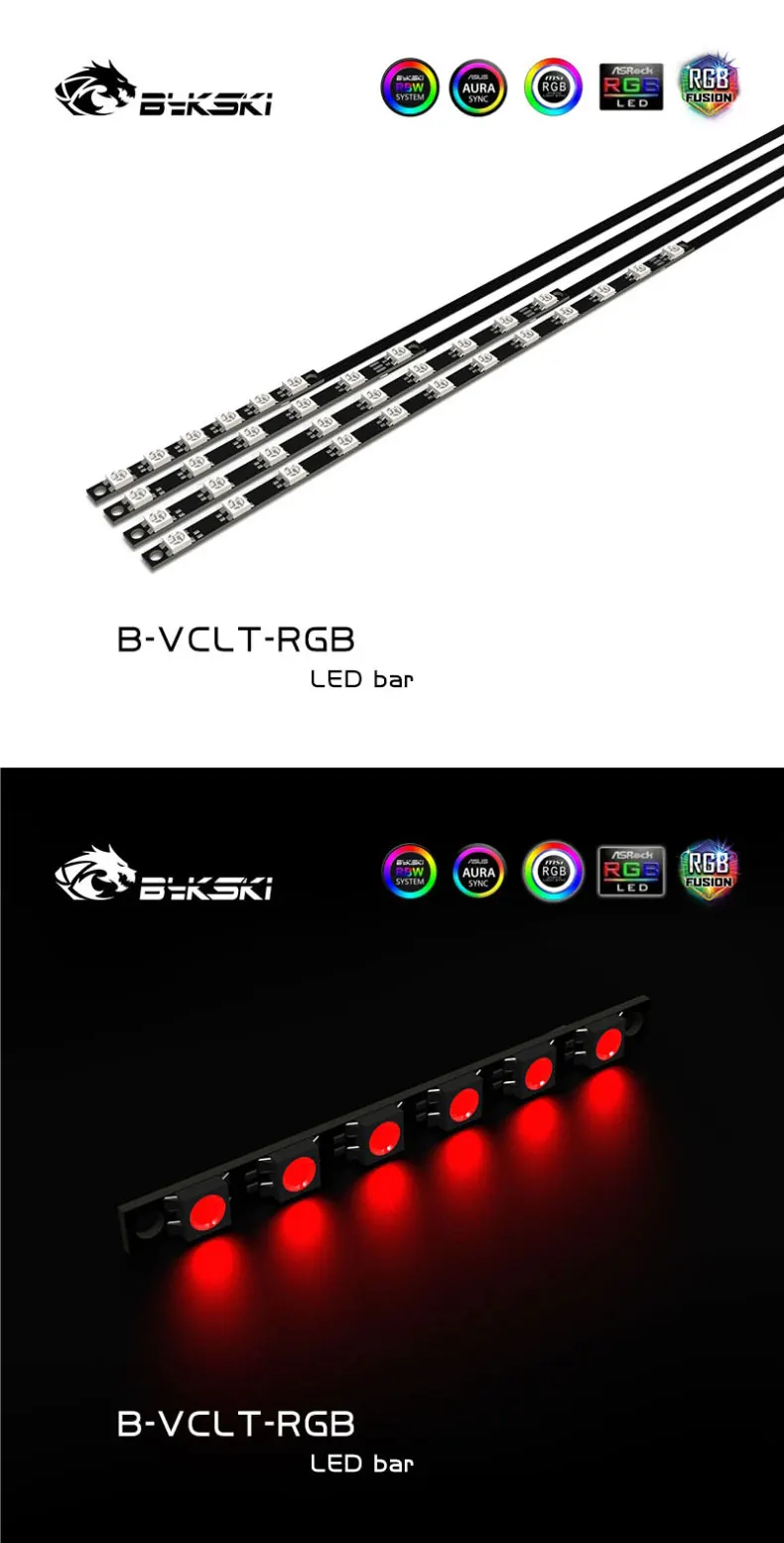 Светодиодная лента Bykski RGB для водяного блока (CPU/GPU/Memory ...