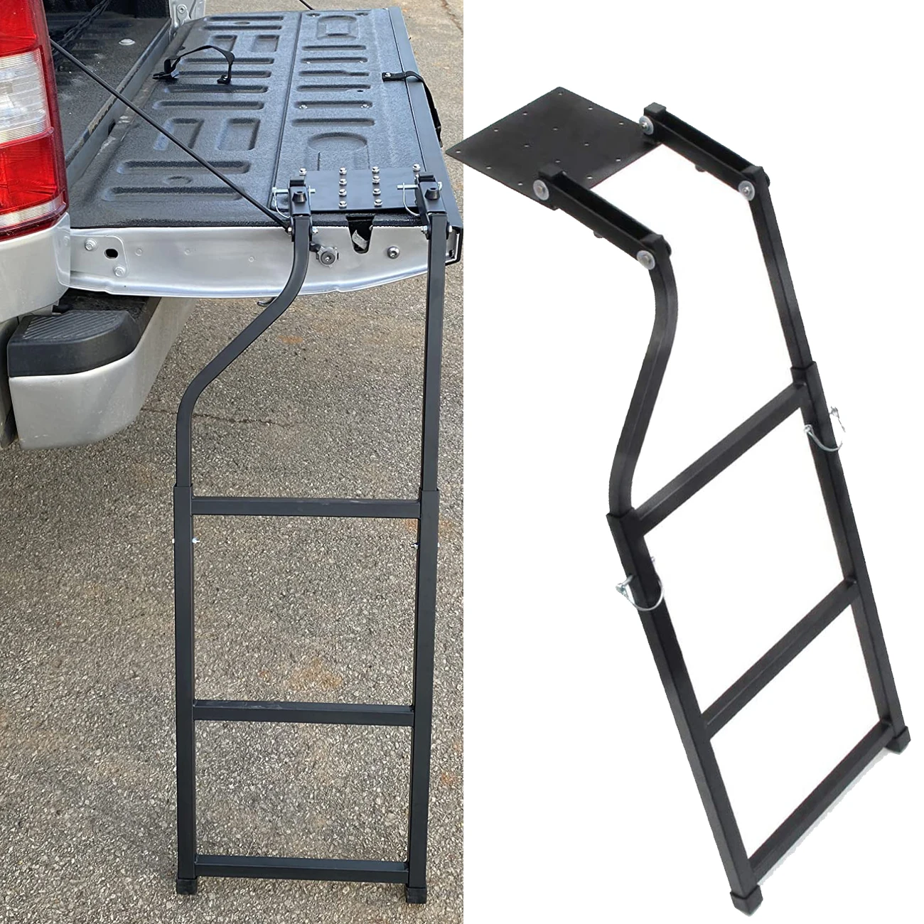 Pickup Truck With Ladder