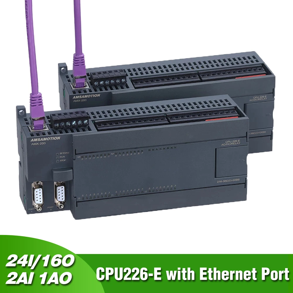 CPU226-PLC-with-Ethernet-Port-Replace-Siemens-S7-200-Programmable-Logic ...