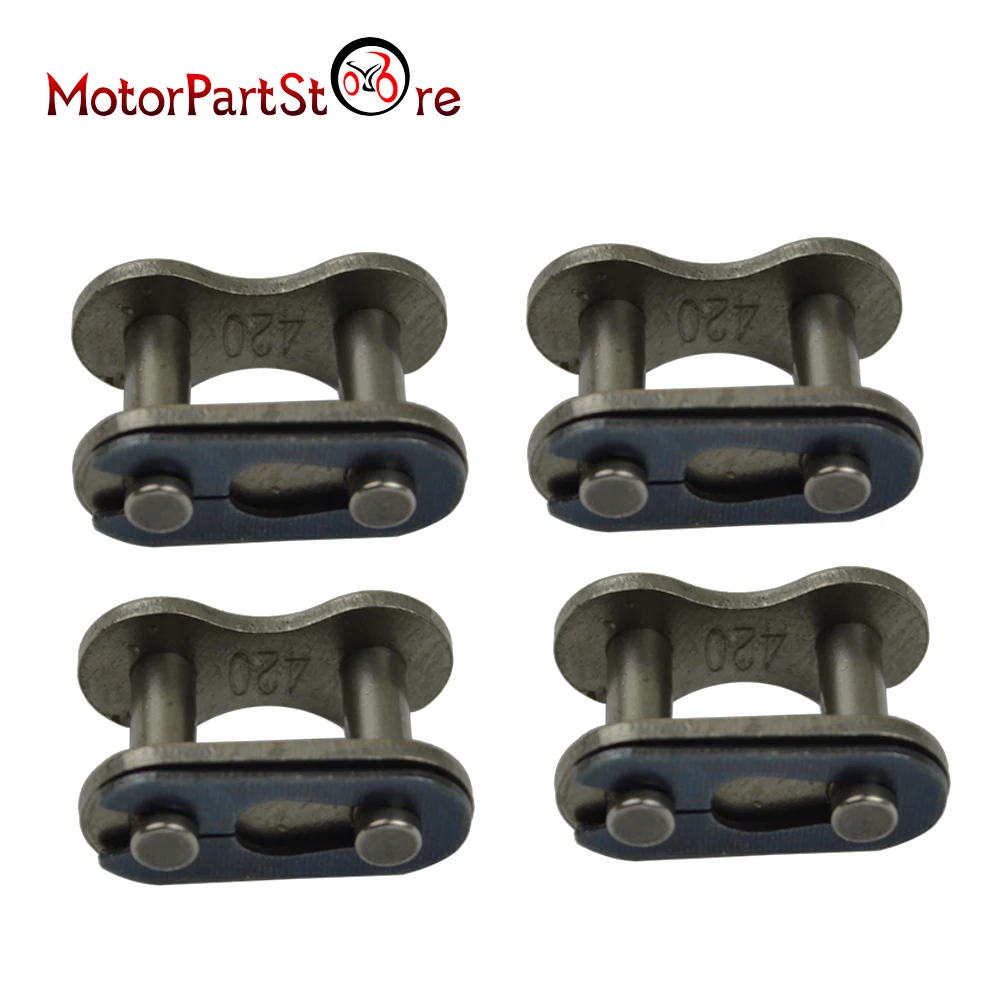4-Pcs-420-Chain-Master-Connecting-Link-420-Master-Link-for-Moped ...