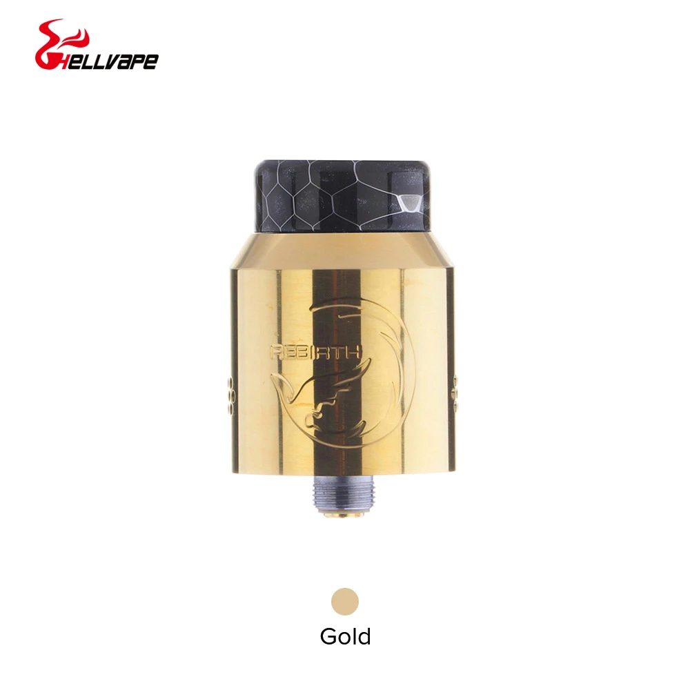 Clearance Hellvape Rebirth RDA 24mm tank with Two-post Deck ...