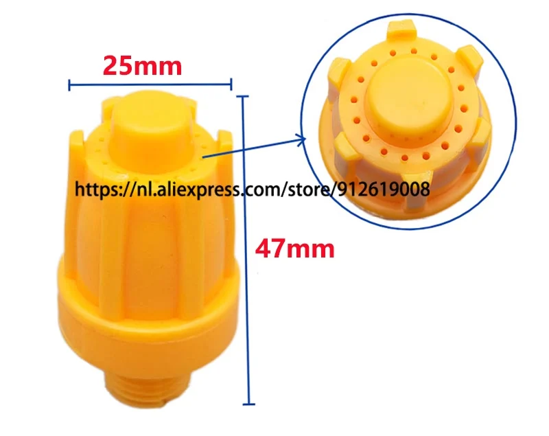 PULVERISATEUR,16 hole round--Buse de soufflage en plastique ABS 727 1-4 ...