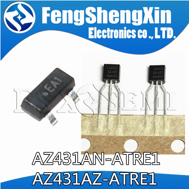 10pcs AZ431AN SOT 23 AZ431LANTR E1 SOT AZ431 SOT23 AZ431AN ATRE1 ...