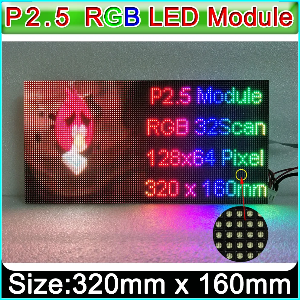 M-dulo-de-Display-LED-Full-Color-P2-5-HD-RGB-Painel-de-Parede-LED ...