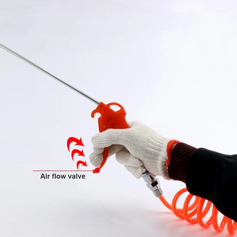 1 pc Red Plastic Handle Dust Gun Air Compressor AR TS Air Duster ...
