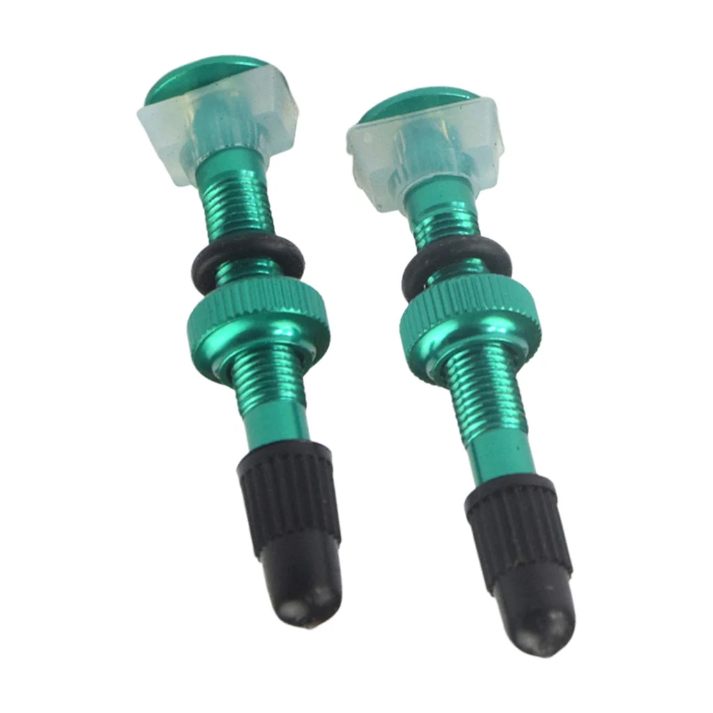 6Colors 2Pcs Mountain Bike Tubeless Tires Presta Valves Vacuum-Nozzle ...