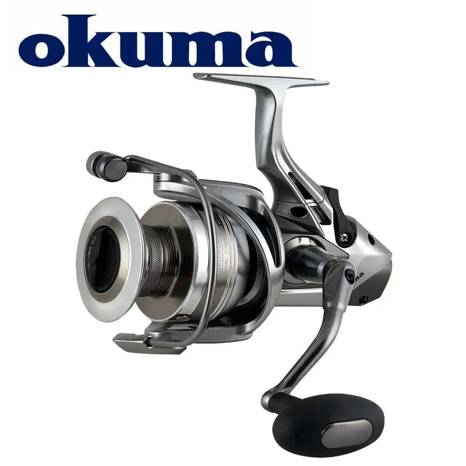 OKUMA Coronado CDX Baitfeeder spinning Fishing reels 4HPB+1RB Machined ...