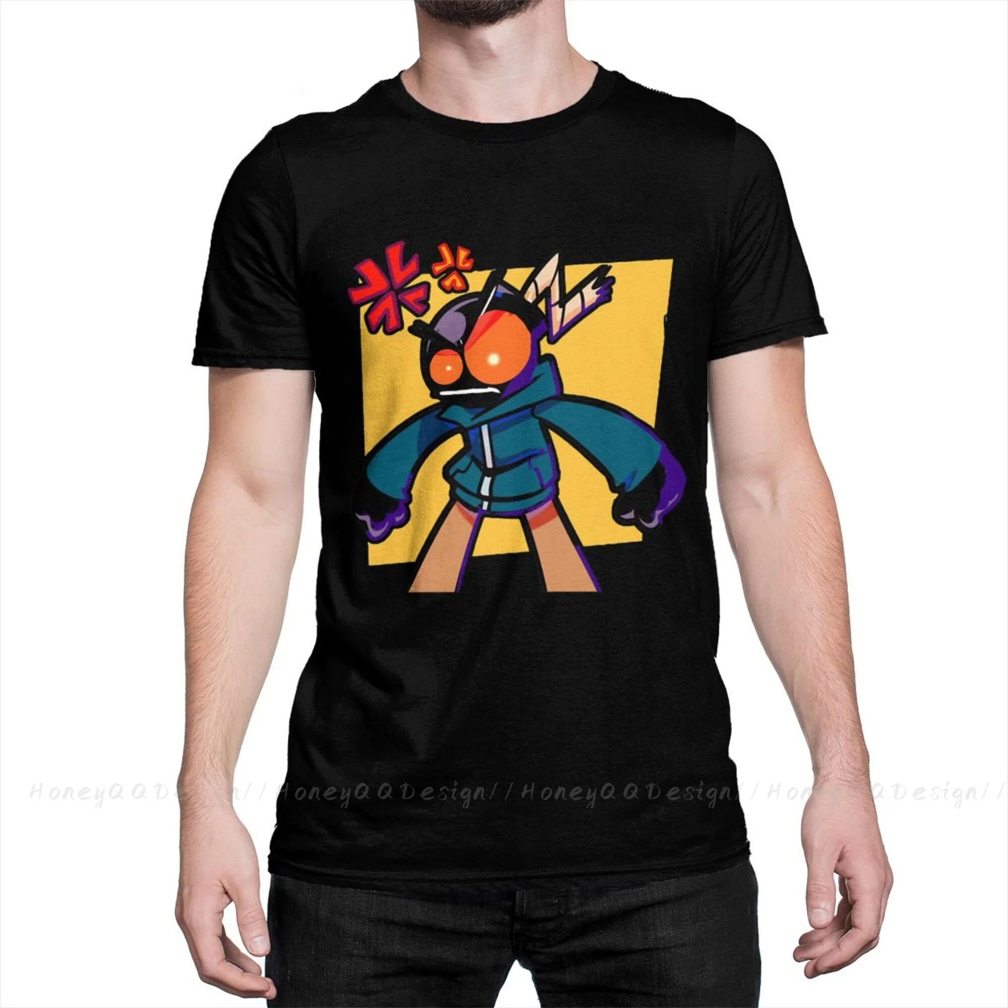 Whitty Fnf 필수 패션 TShirt 디자인 금요일 밤 funkin면 셔츠 남성 유니섹스 t 셔츠 특대 성인 플러스 크기 ...