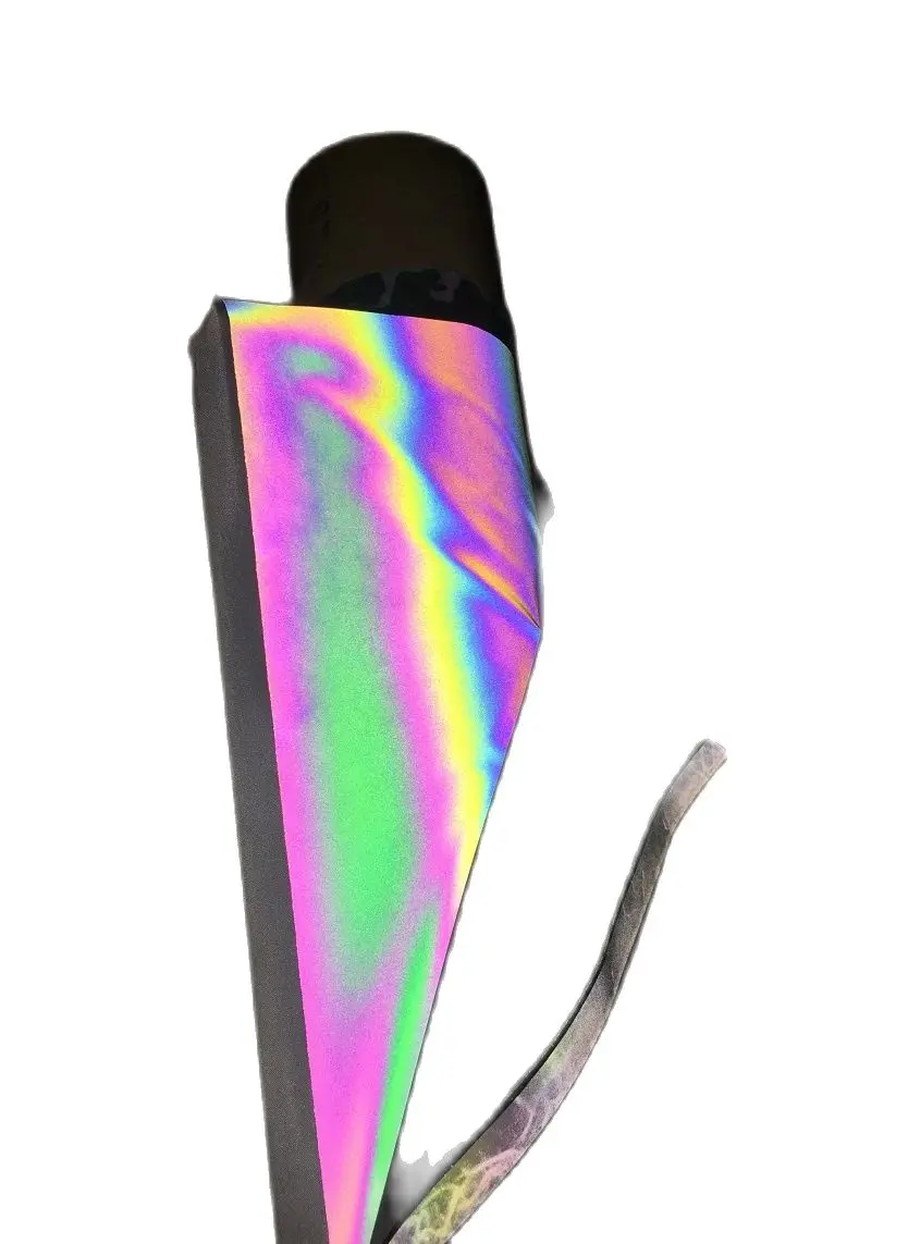 Colorful Iridescence Reflective Fashion Fluorescent Magic Color Cloth ...