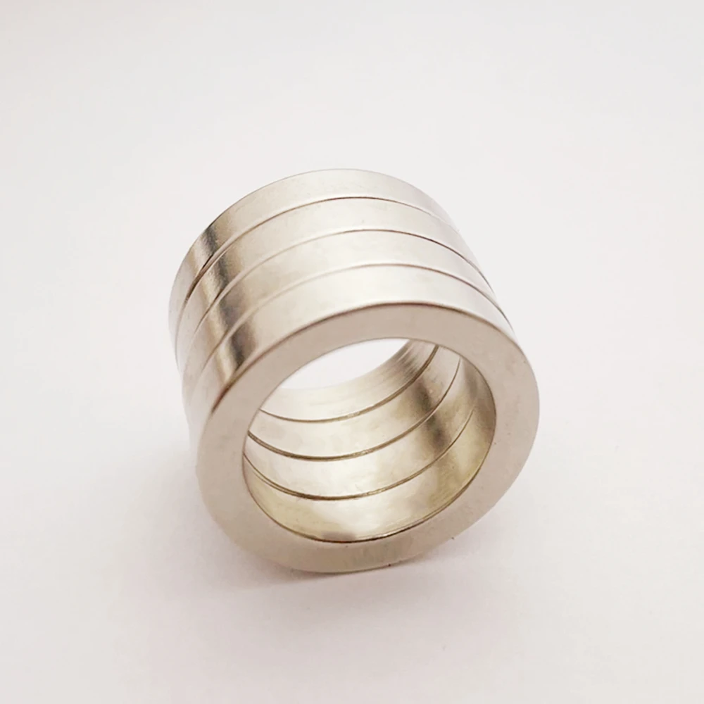1pc/4pcs/10pcs Ndfeb Magnet Ring Large Circle Strong Neodymium ...