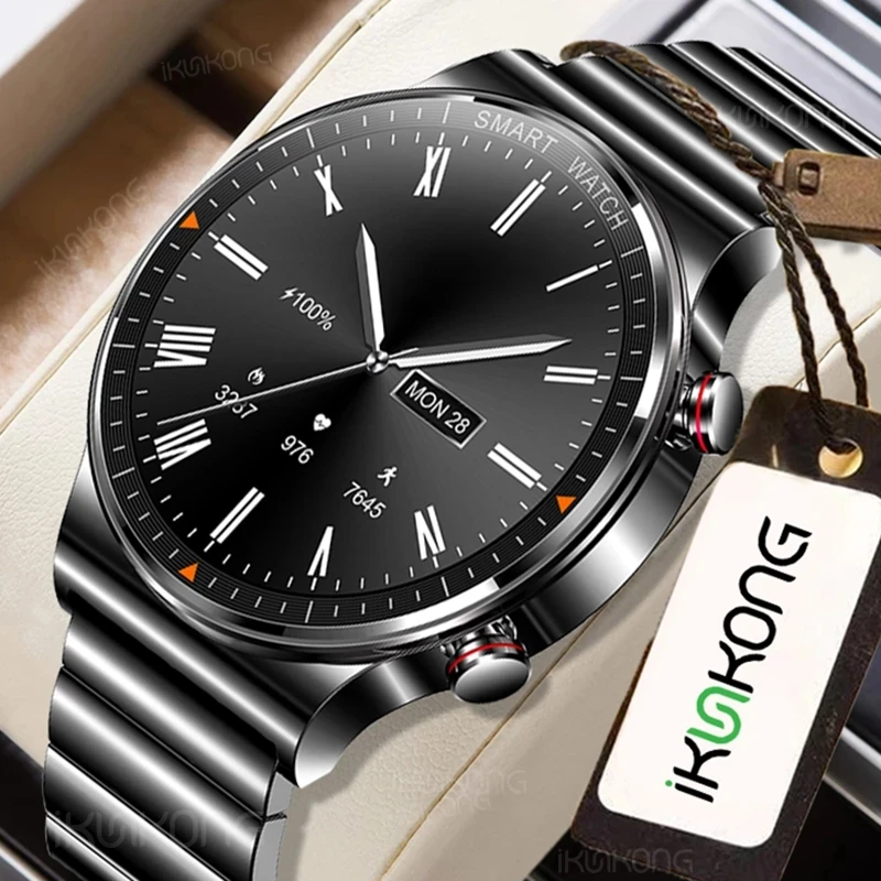 Smart Uhren Männer 454*454 HD 1,39 zoll display Bluetooth Anruf IP68 ...