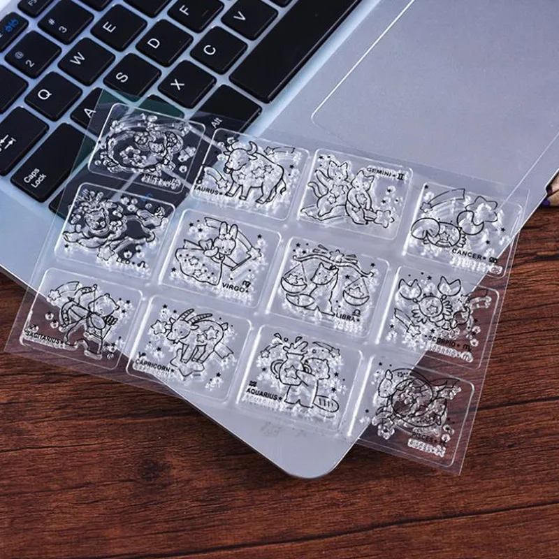 Mini-timbres-en-bois-et-caoutchouc-pour-Scrapbooking-tampons-en-forme-d ...