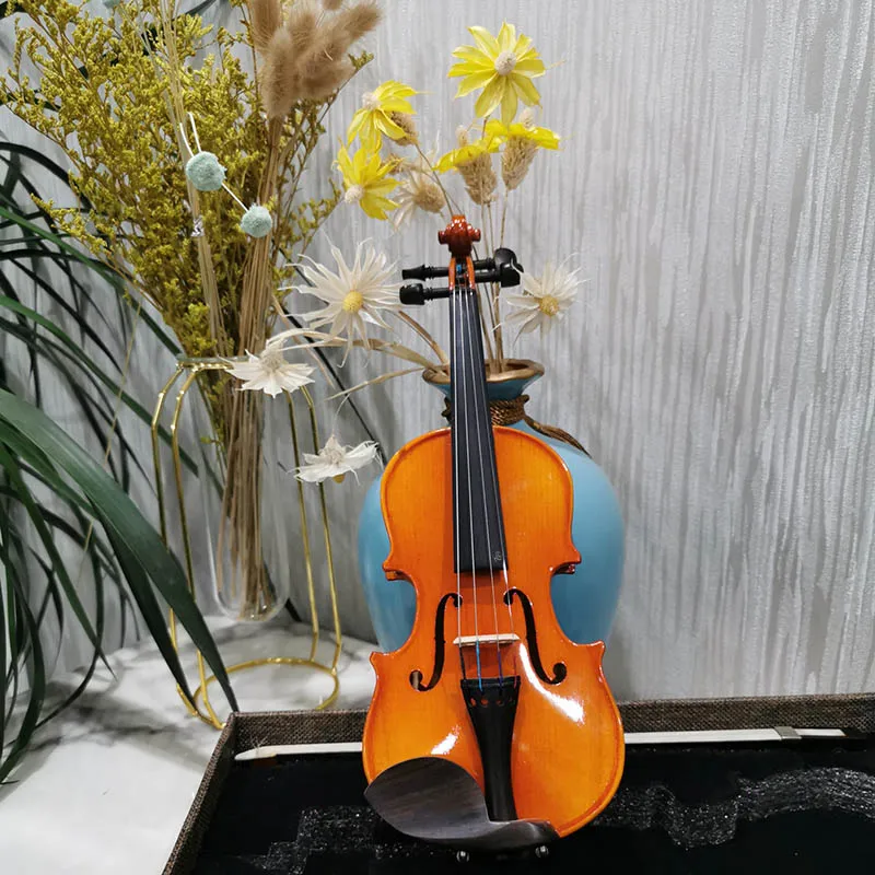 10pcs 1/64 Handmade Wooden Violin Mini Violin Small Size Custom Violin ...