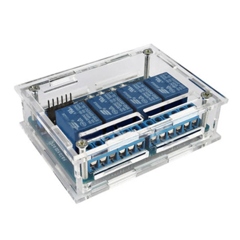 Acrylic Case For 5V Relay ARM AVR DSP Arduino UNO R3|Relays| - AliExpress